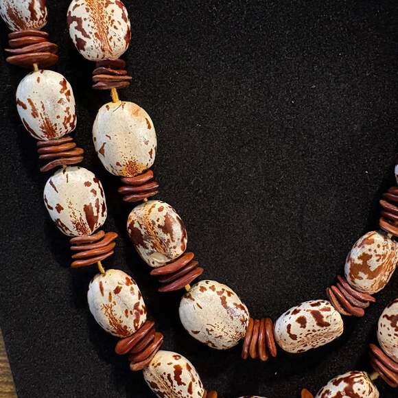 Handmade | Jewelry | Vintage Handcrafted Natural Salwag Seed Nut And ...